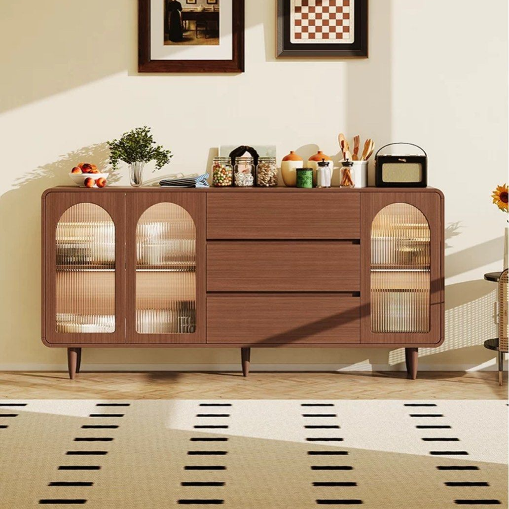 DARA Modern Walnut Sideboard – Radical Homes