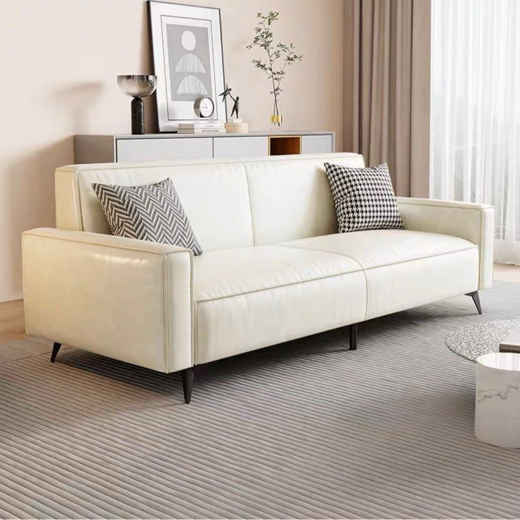 VIROLO Modern Leathaire Sofa – Radical Homes