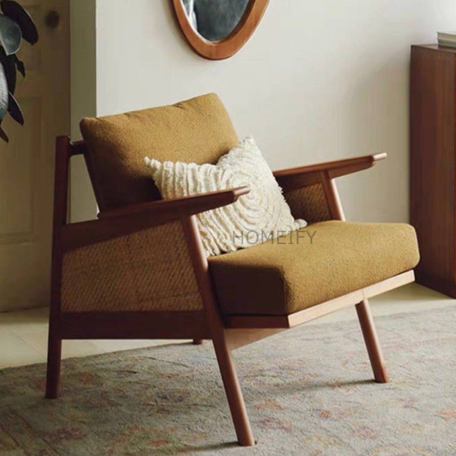 VIOLA Solid Wood Modern Lounge Chair – Radical Homes
