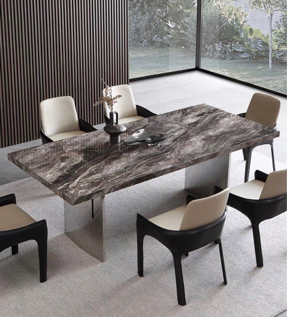 LEEDON Modern Marble Dining Table – Radical Homes
