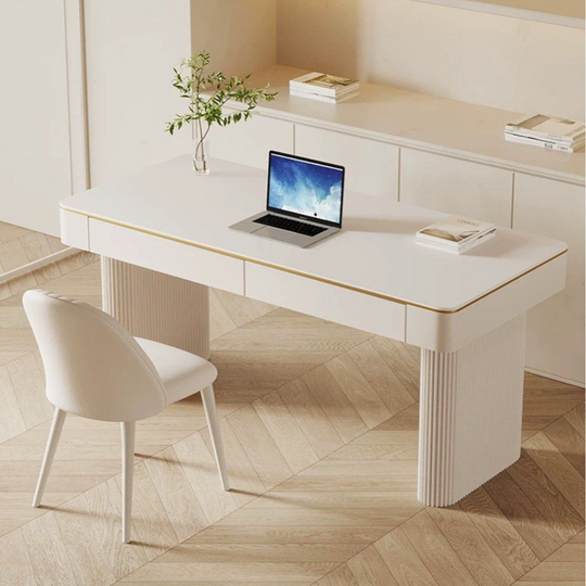 DOROTHEA Modern Sintered Stone Study Table – Radical Homes