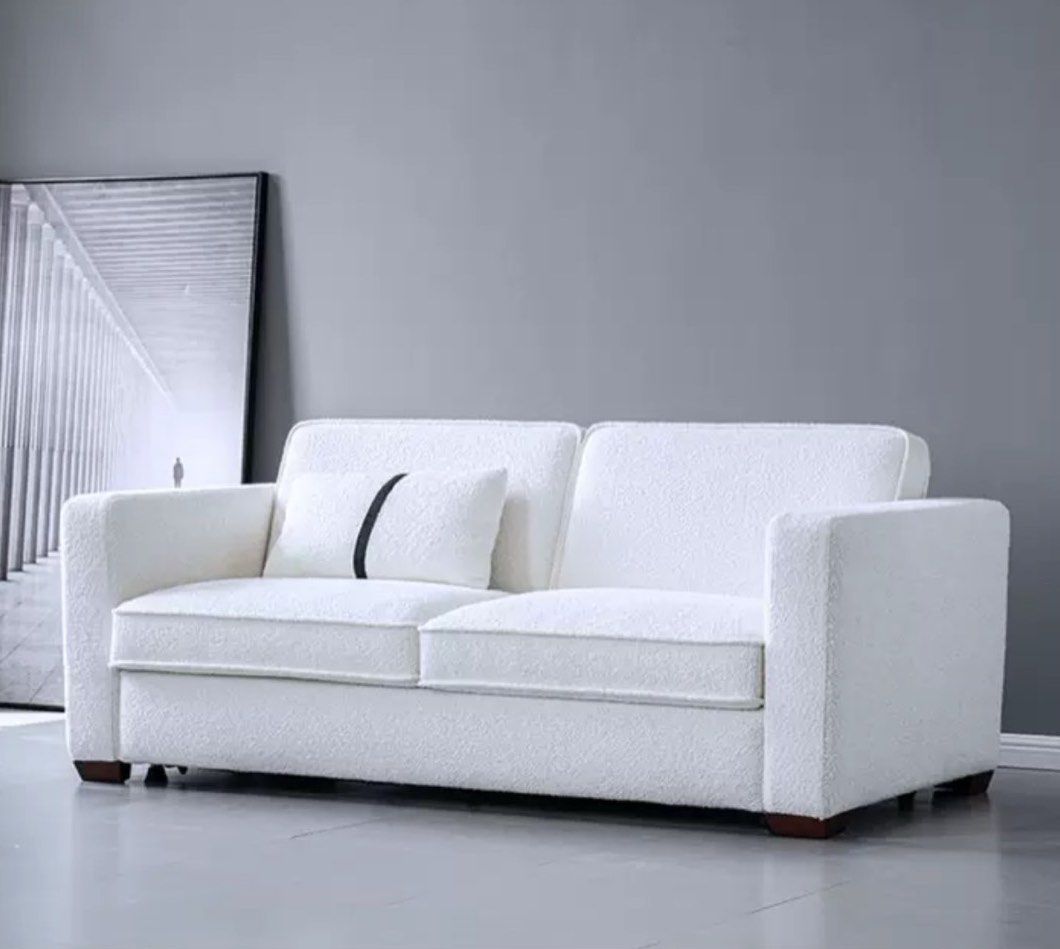 RAVORA Modern Boucle Sofa Bed – Radical Homes