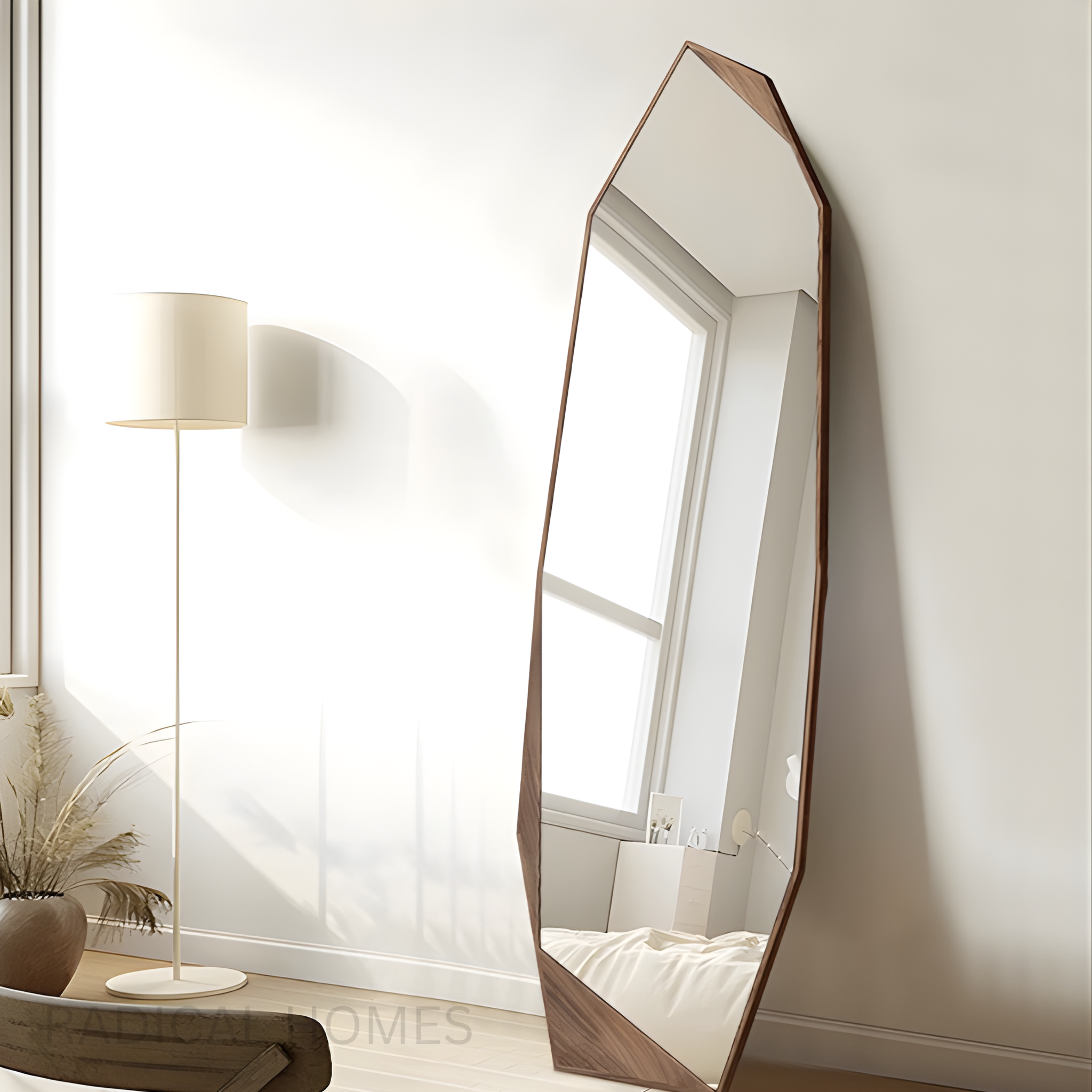 LYRA Modern Irregular Full Length Mirror – Radical Homes