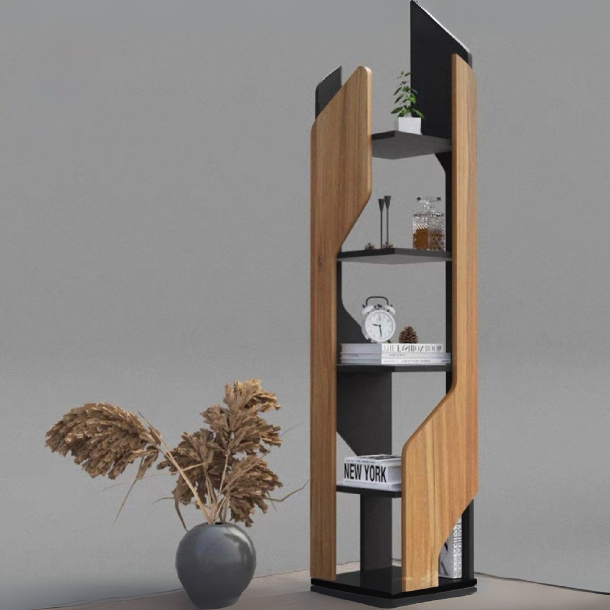 BREEN Modern Wood Display Shelf – Radical Homes