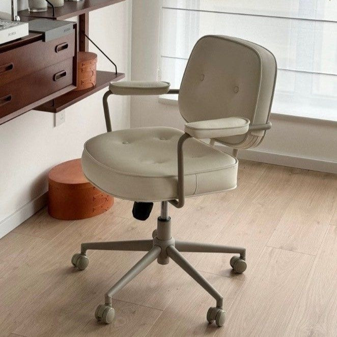 QUILLAN Modern Leather Study Chair – Radical Homes