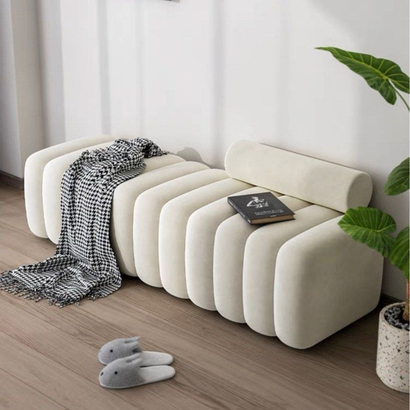 HABEN Modern Velvet Bench – Radical Homes