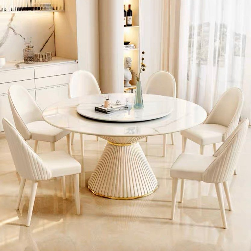 ELIF Modern Round Dining Table – Radical Homes