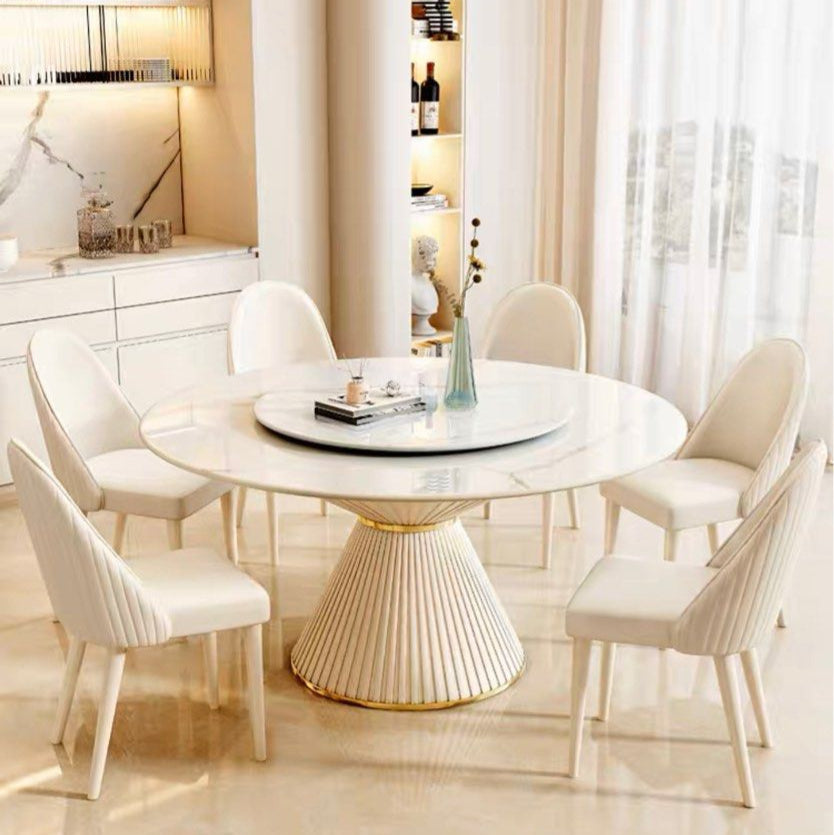 ELIF Modern Round Dining Table – Radical Homes