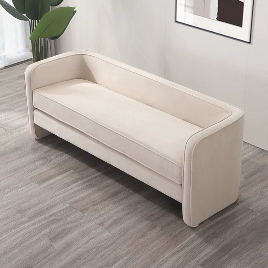 NAOMI Modern Fabric Bench – Radical Homes