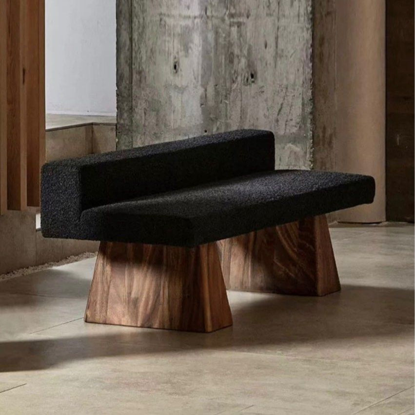 BRIONY Modern Boucle Bench – Radical Homes