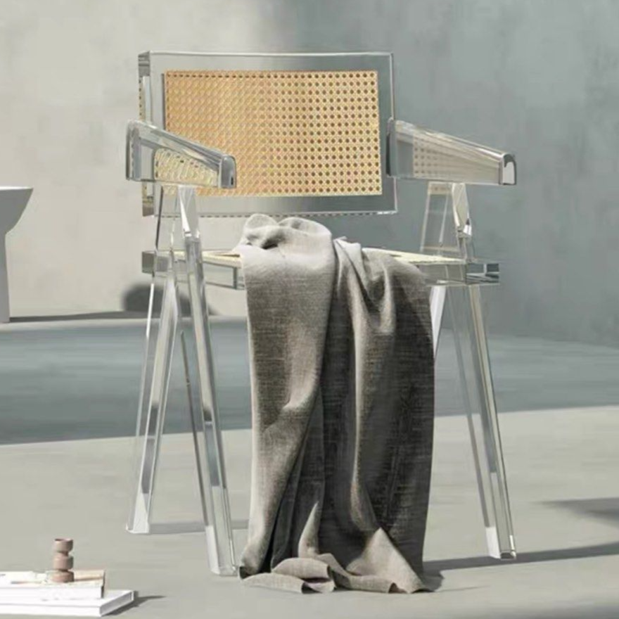 THEODORE Modern Rattan Dining Chair – Radical Homes