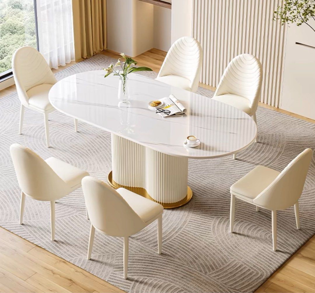 GIANNA Modern Sintered Stone Dining Table – Radical Homes