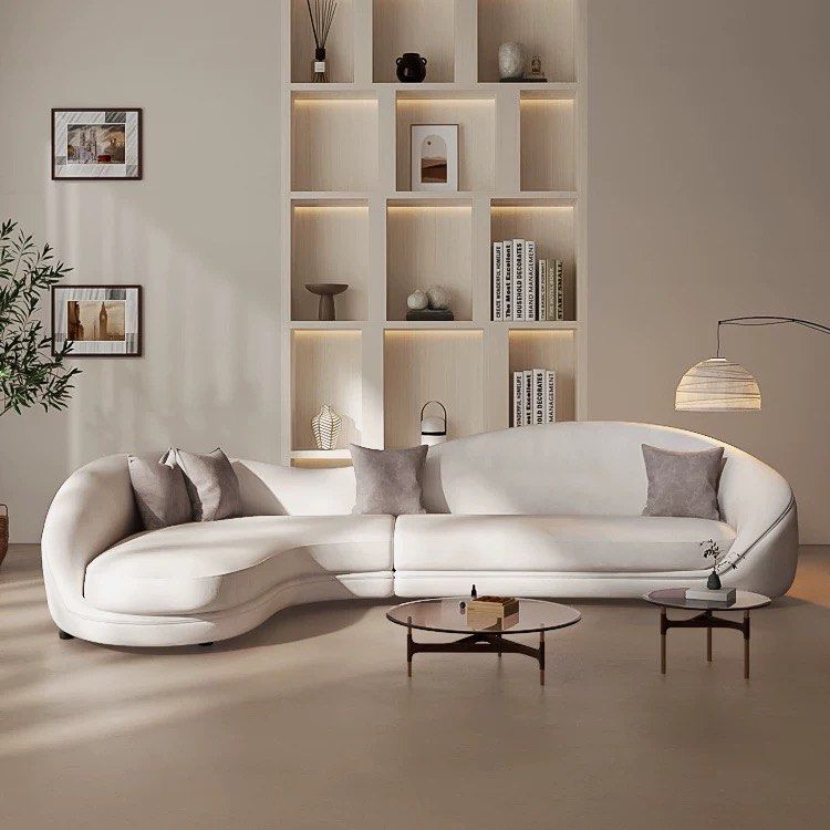 MORIEN Performance Boucle Curve Sofa – Radical Homes
