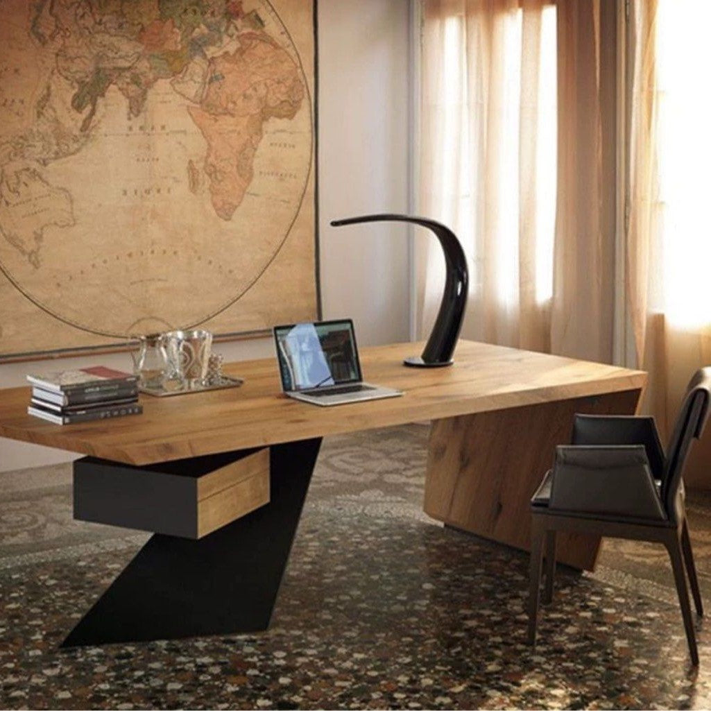 FERRIS Modern Solid Wood Study Desk – Radical Homes