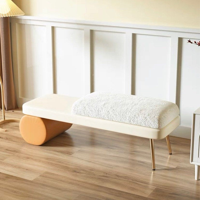 HOLLYN Modern Fabric Bench – Radical Homes