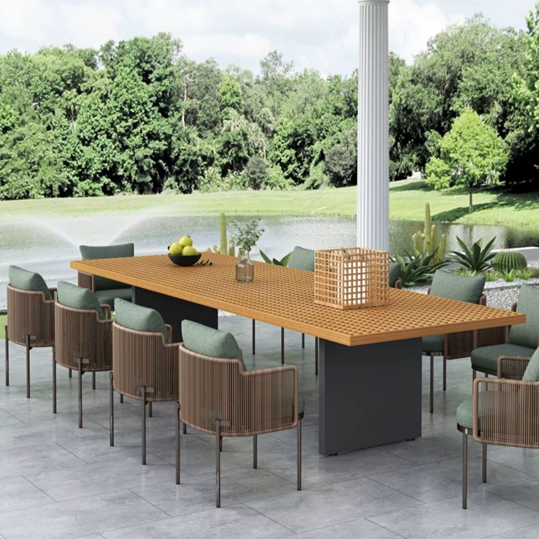 TYLER Modern Outdoor Table & Chairs – Radical Homes
