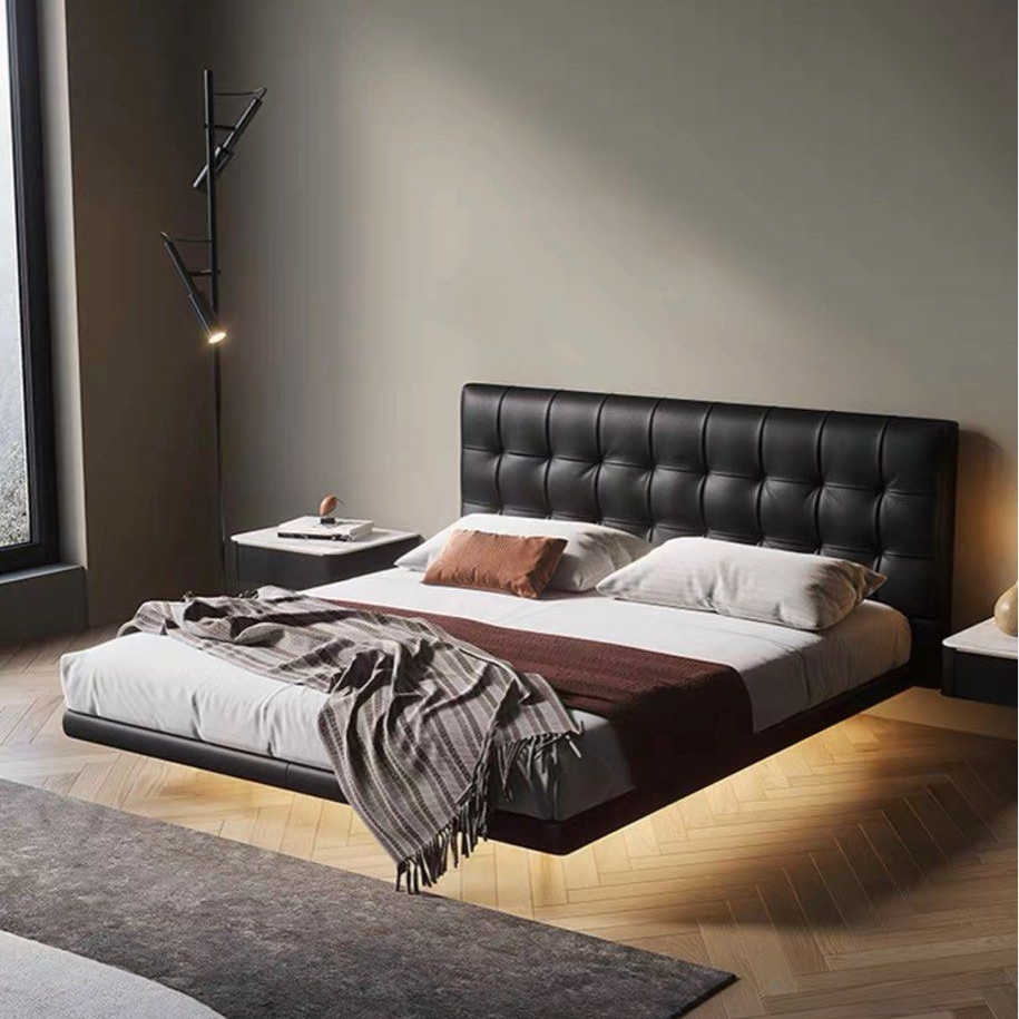 DISE Modern Leathaire Bedframe – Radical Homes