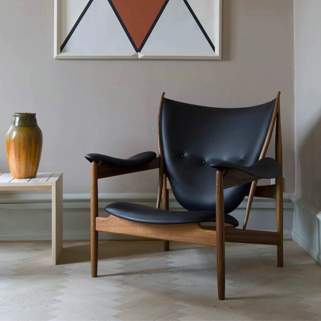 LUTHOR Modern Leather Lounge Chair – Radical Homes