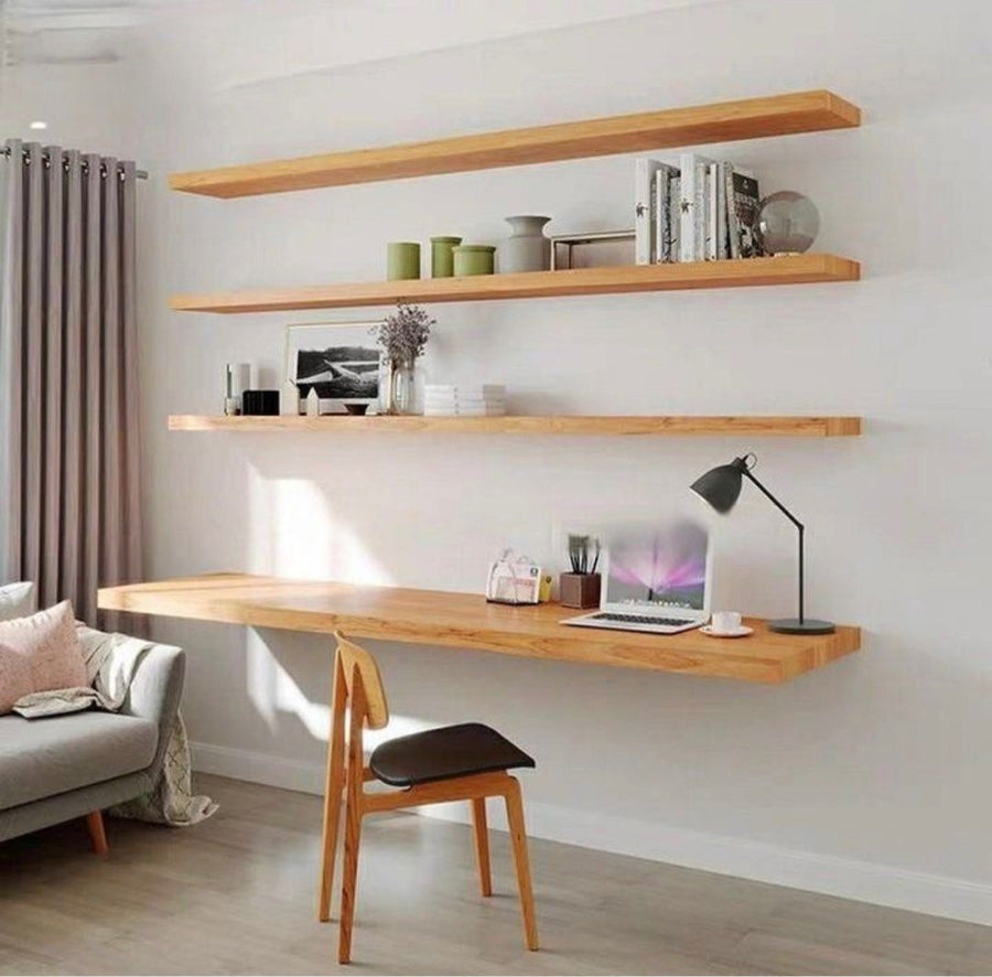 GRIMES Japandi Floating Study Table – Radical Homes
