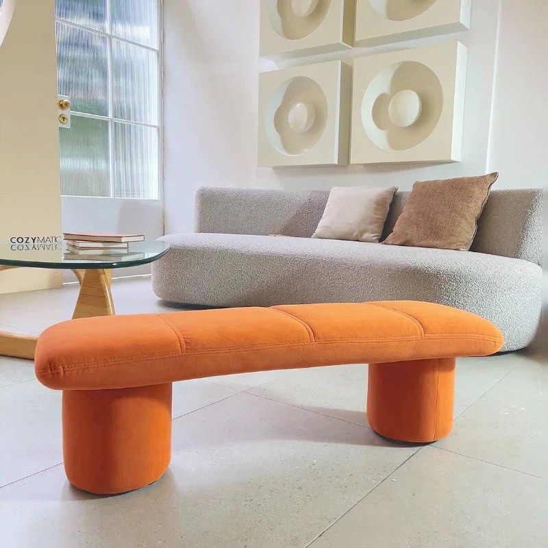 ELSPETH Upholstered Bench – Radical Homes