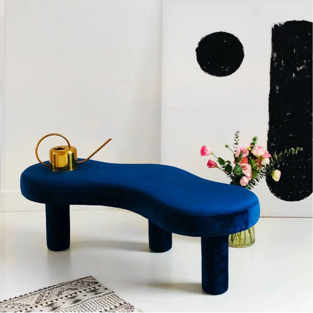 RHODES Modern Velvet Bench – Radical Homes