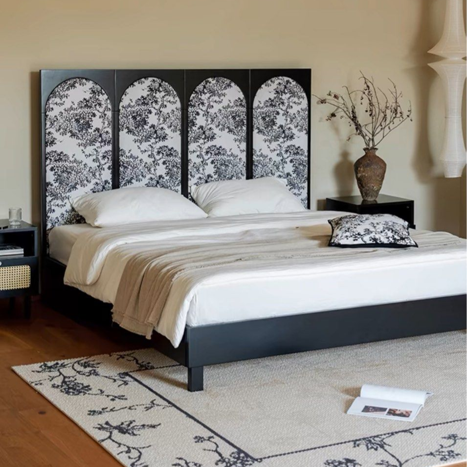 JIRASHI Oriental Solid Wood Bedframe – Radical Homes