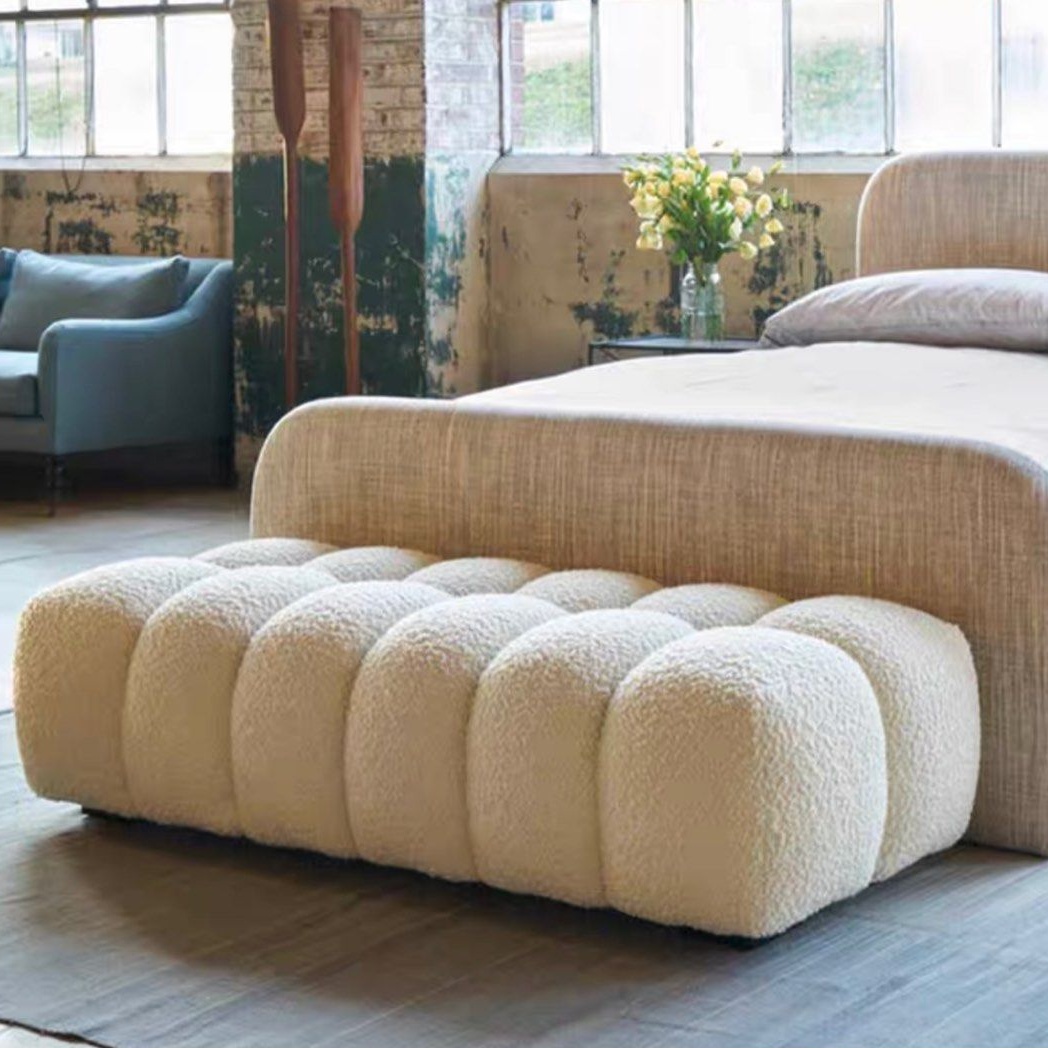 NEVADA Modern Boucle Bench – Radical Homes
