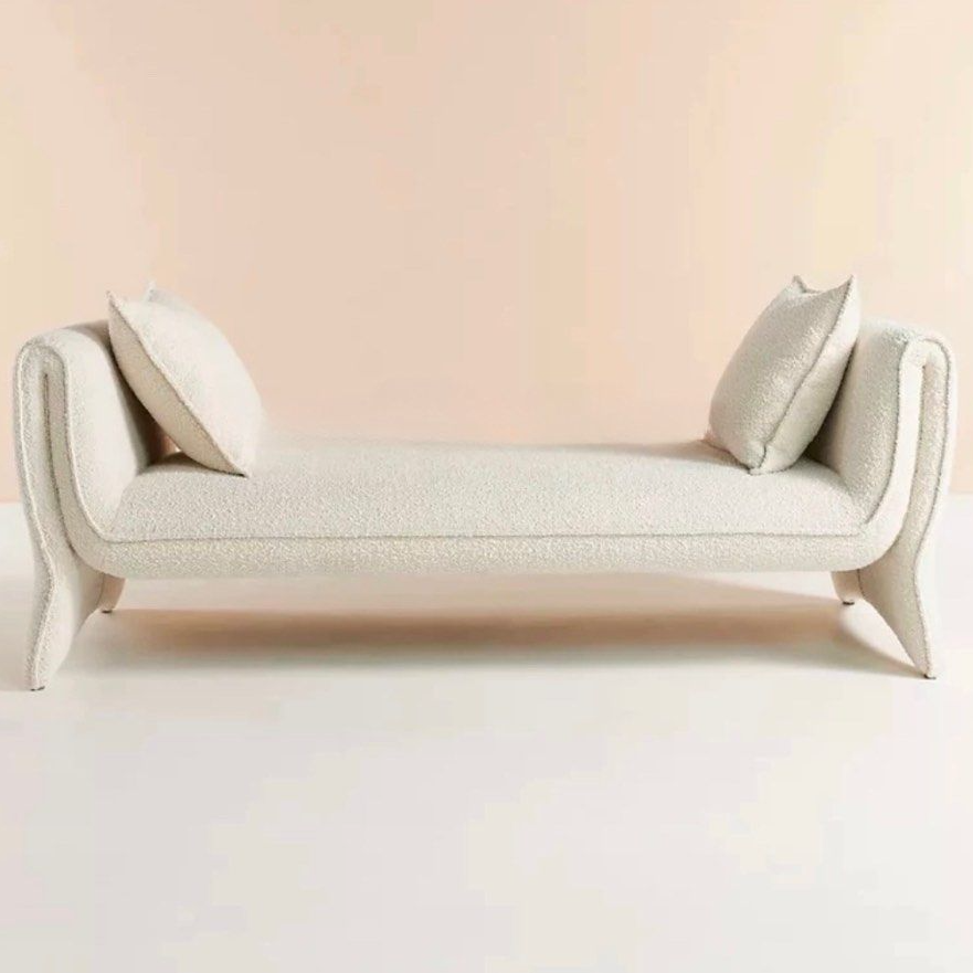 AIELN Modern Boucle Bench – Radical Homes
