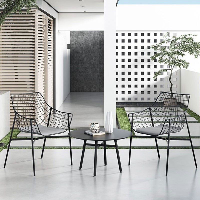 MILLIE Modern Outdoor Steel Mesh Chair – Radical Homes