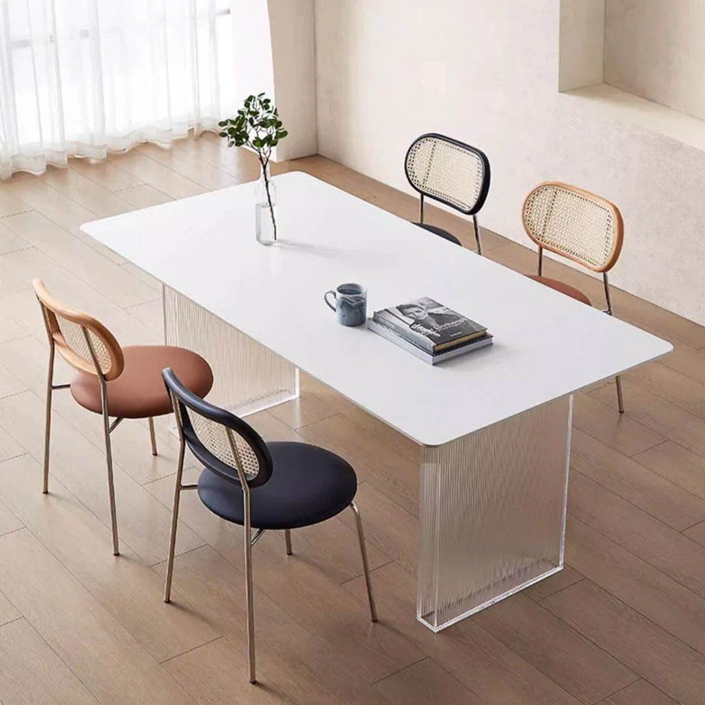 RAKSON Modern Sintered Stone Dining Table – Radical Homes