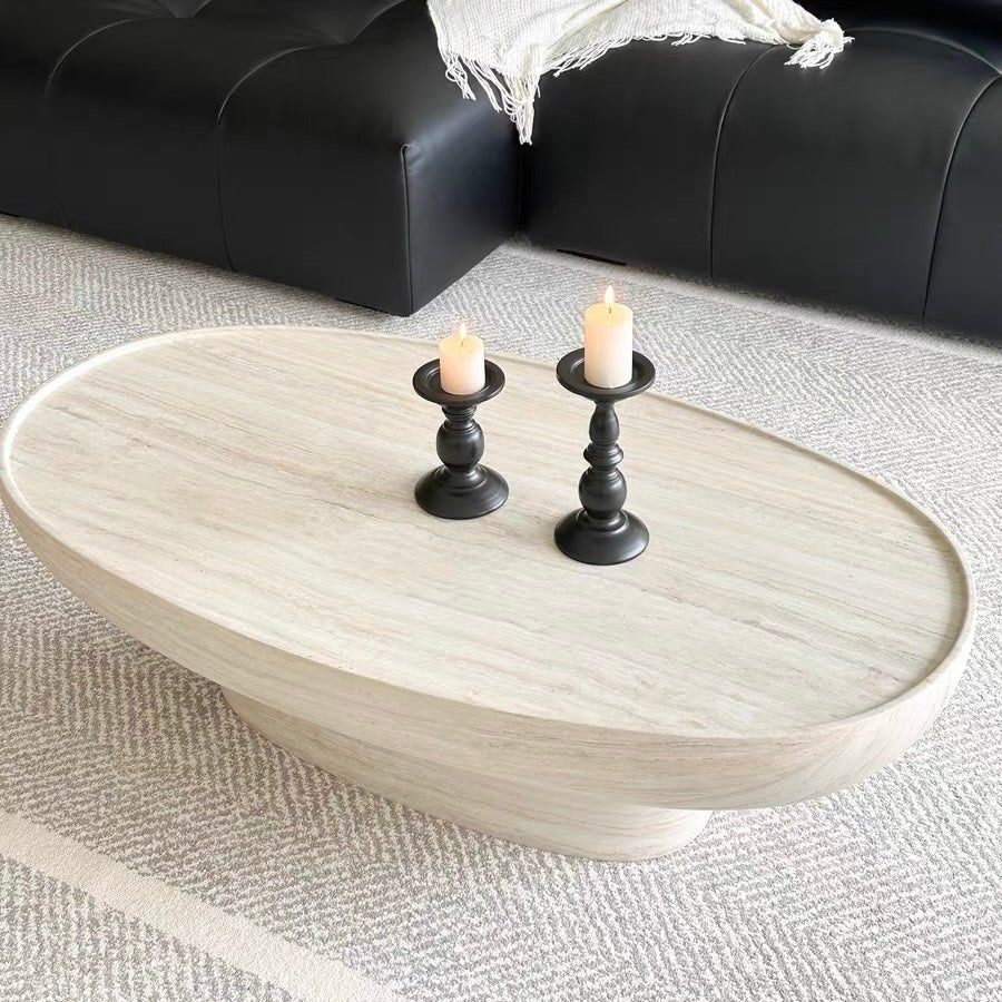 REINHART Modern Travertine Coffee Table – Radical Homes