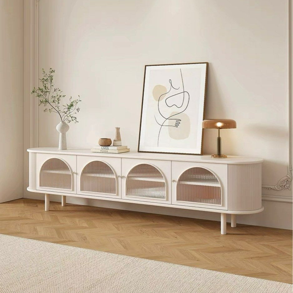 TULAN Modern Cream TV Console & Coffee Table – Radical Homes