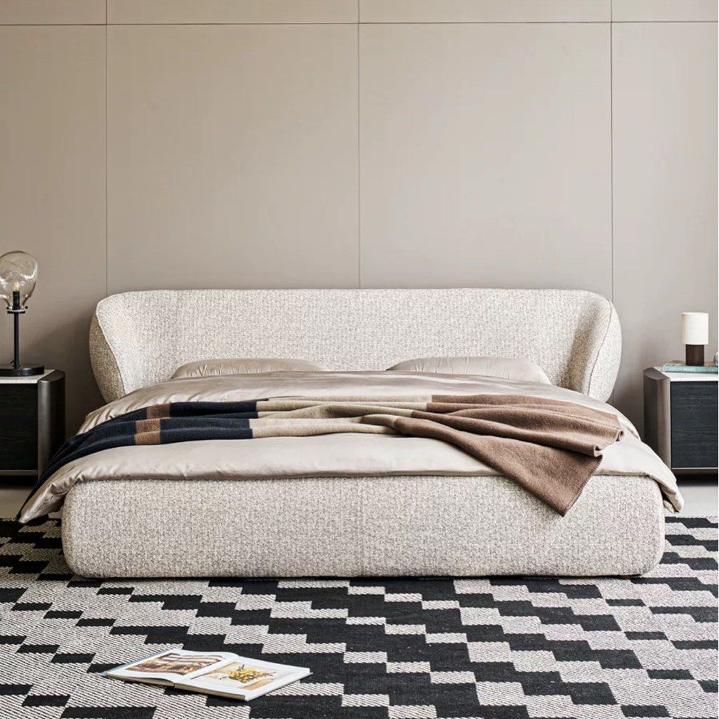 LEWIS Modern Fabric Bedframe – Radical Homes