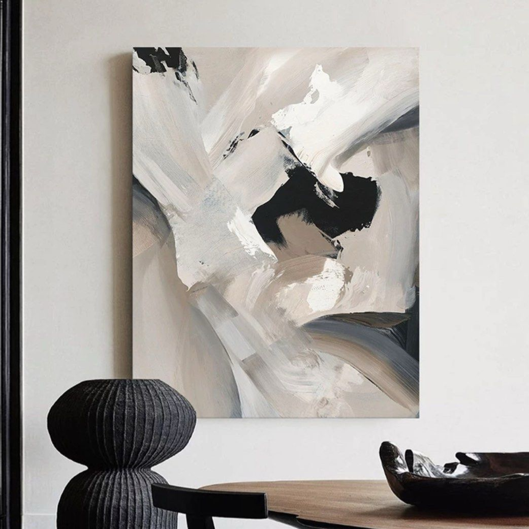 LOA Modern Hand Painted Oil Painting – Radical Homes