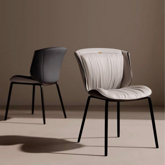 RON Modern Leather Dining Chairs – Radical Homes