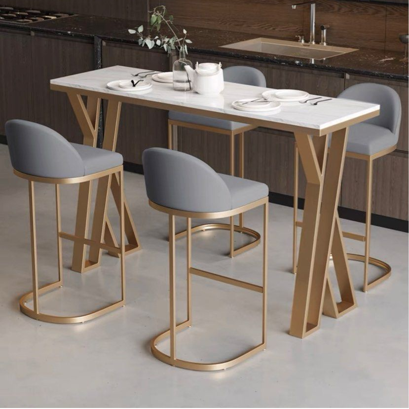 BEVA Modern Slate Bar Table & Stool – Radical Homes