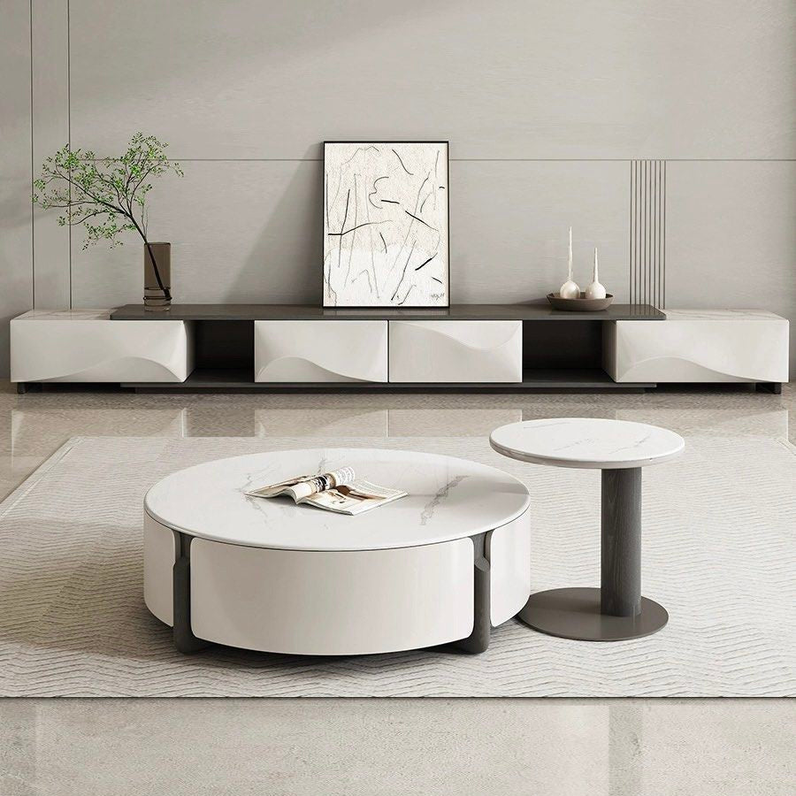 MYRIS Modern Extendable TV Console – Radical Homes