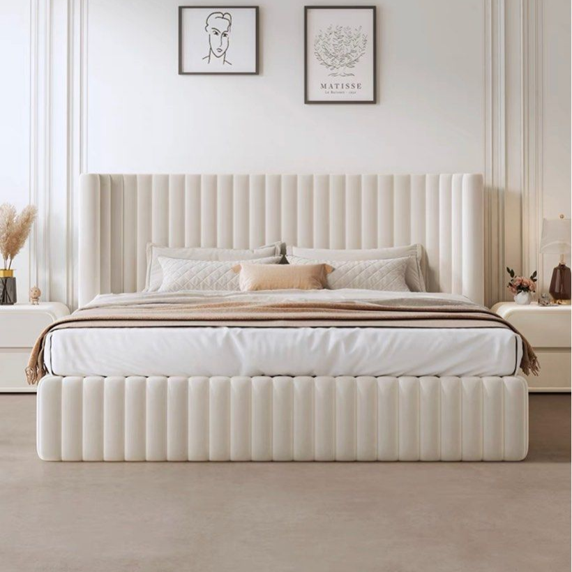 MEZO Modern Velvet Bedframe – Radical Homes