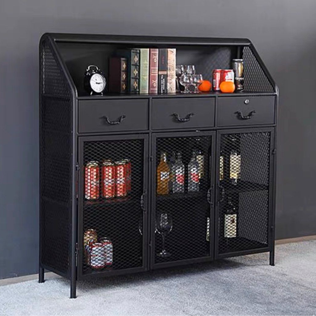 KERARO Industrial Steel Sideboard – Radical Homes