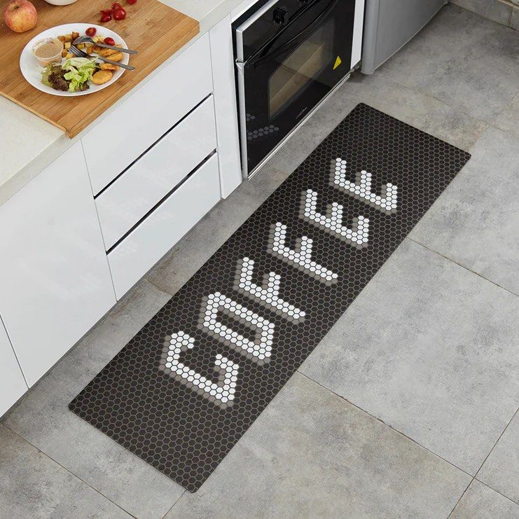 MORNING BEVERAGE Kitchen Mat – Radical Homes
