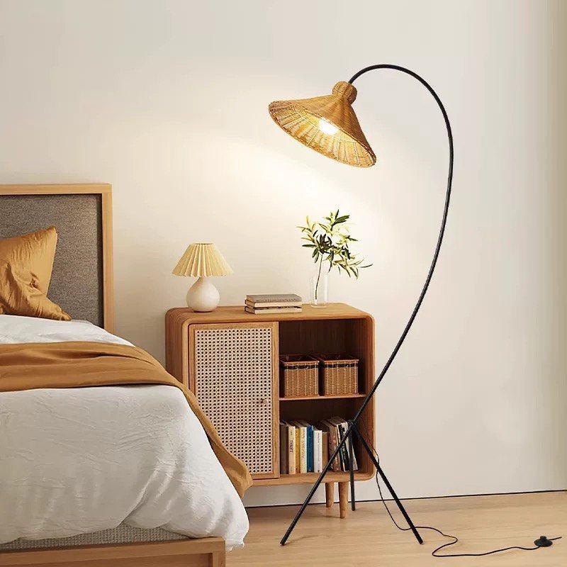 MOVOSA Wabi Sabi Rattan Floor Lamp – Radical Homes