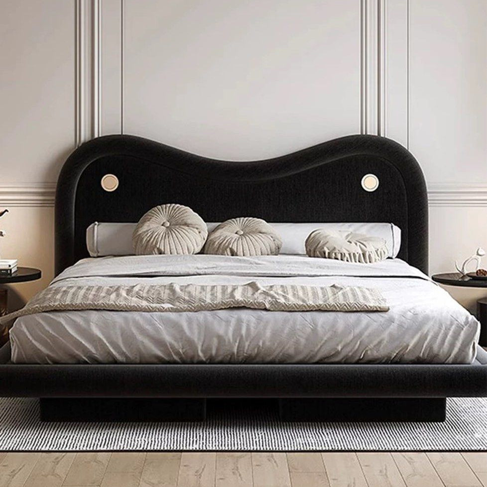 NICKE Modern Velvet Bedframe – Radical Homes