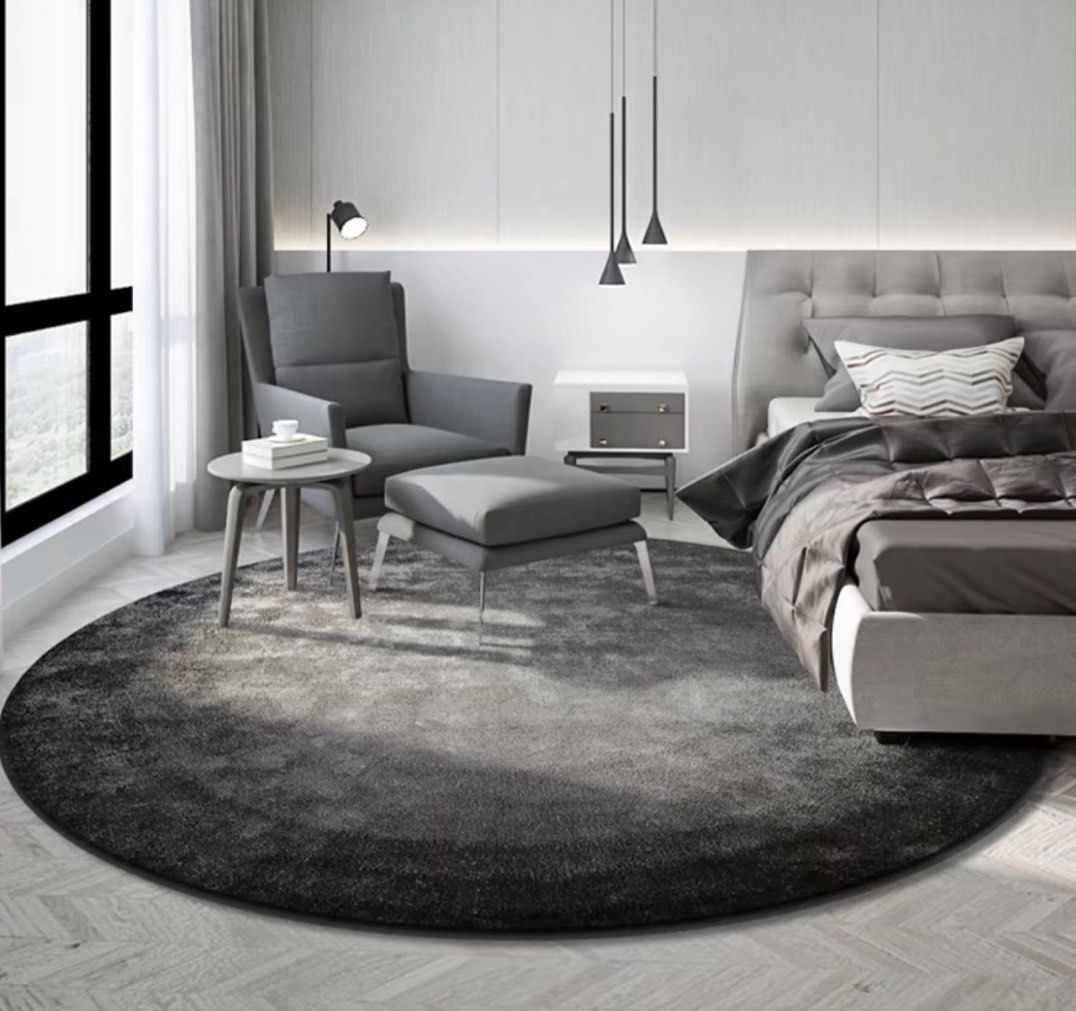 THORIN Modern Soft Round Rug – Radical Homes