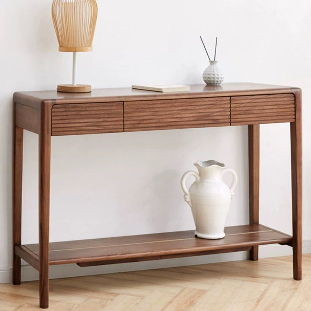 XANTHE Modern Solid Wood Console Table – Radical Homes