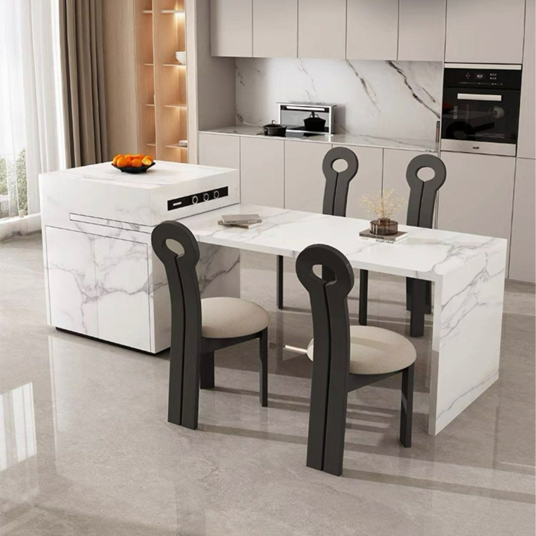 JARGAL Modern Island Dining Table – Radical Homes