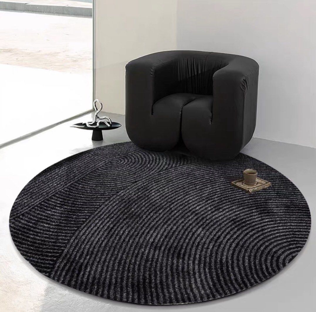 SEAMUS Modern Round Rug – Radical Homes