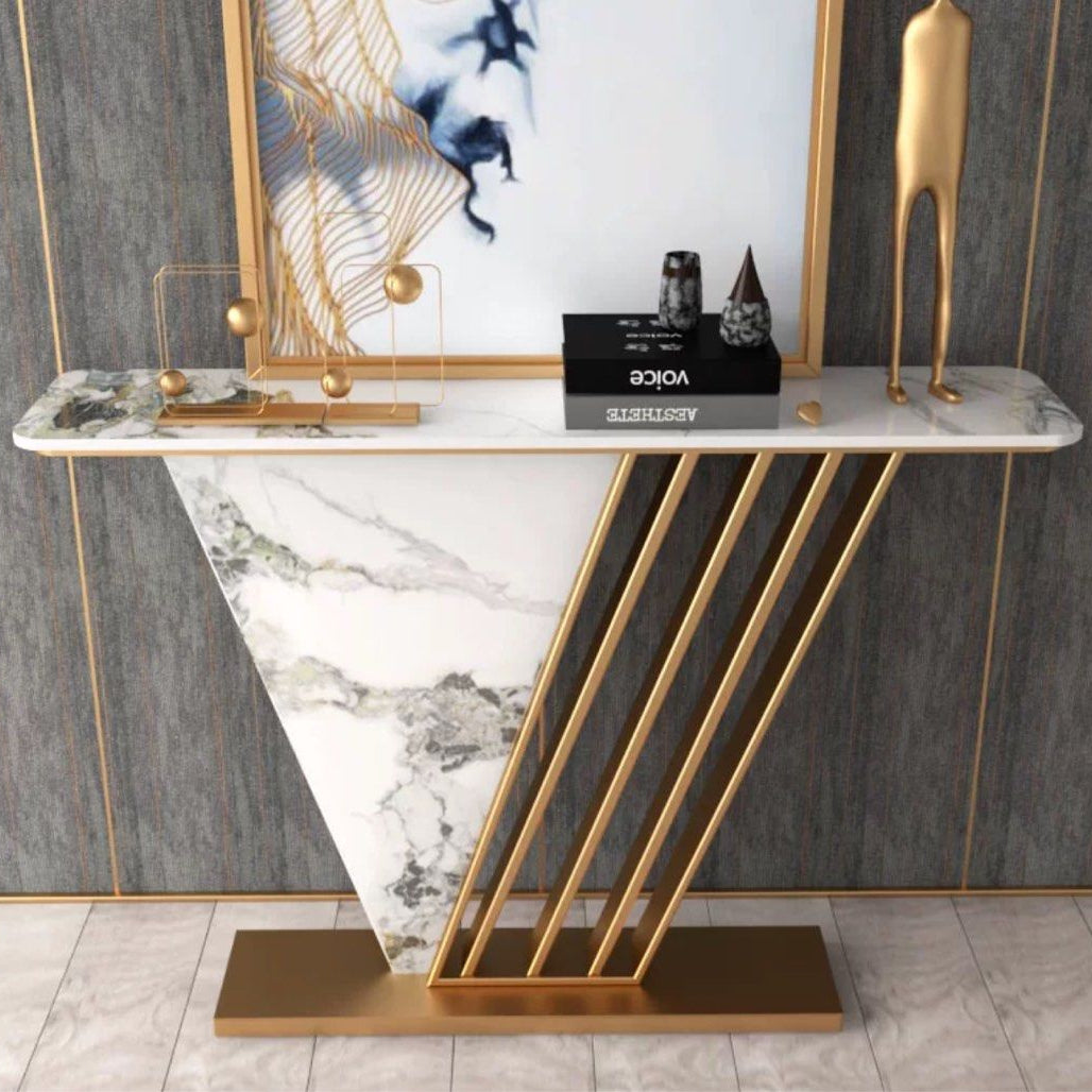 CORALIE Modern Sintered Stone Console Table – Radical Homes