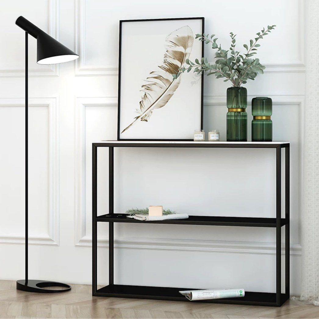 ODETTE Minimalist Marble Console Table – Radical Homes