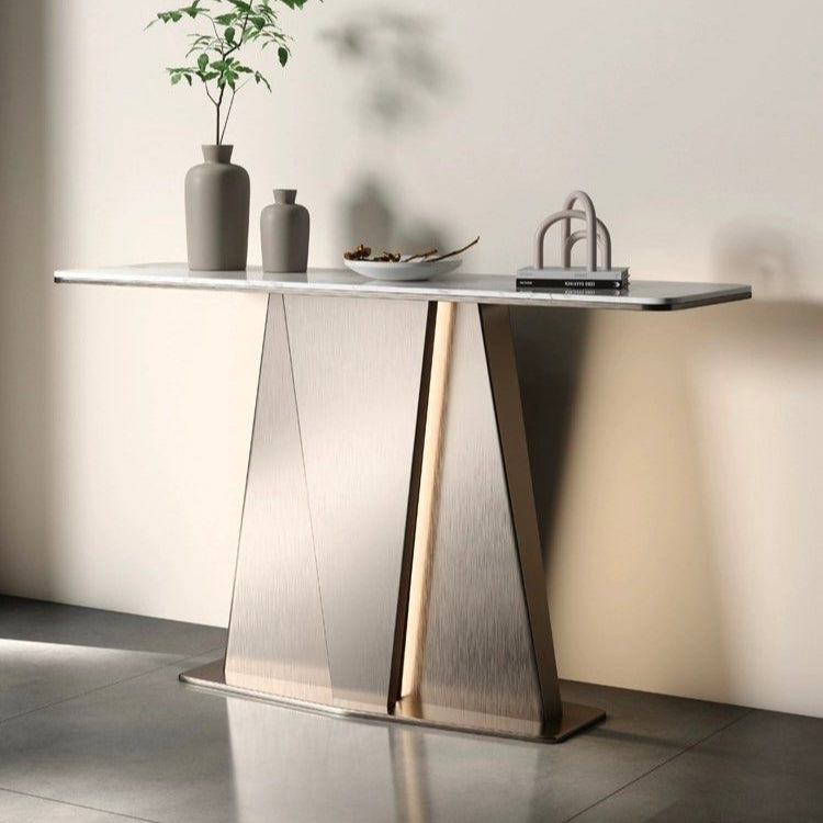 FINTAN Modern Sintered Stone Console Table – Radical Homes