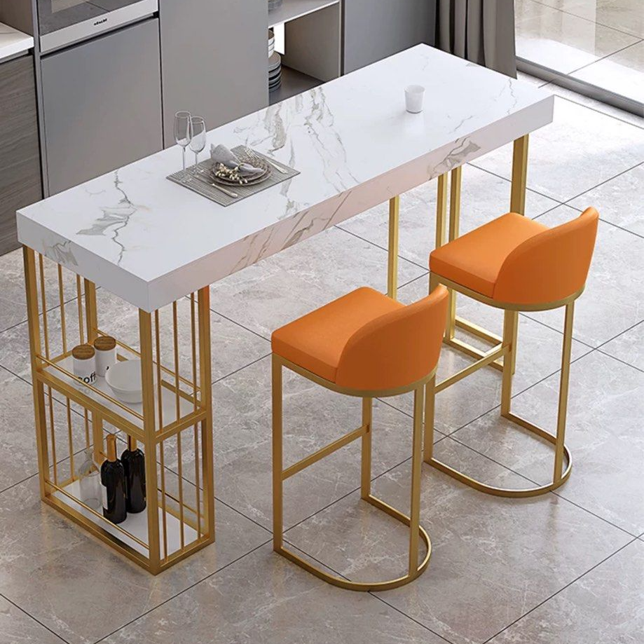KLAFEE Modern Marble Bar Table – Radical Homes